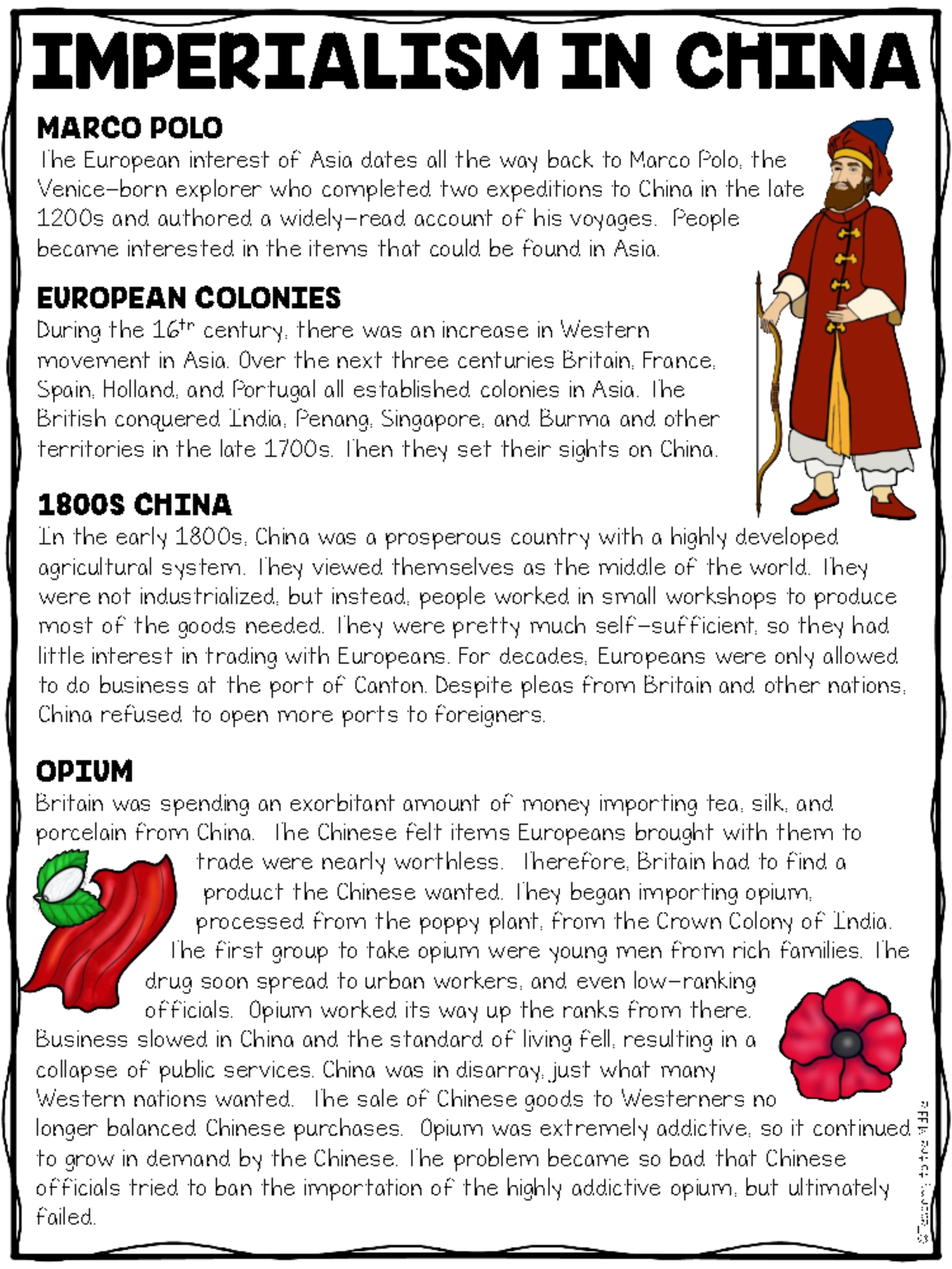 Jalisa Groom - Chinese Imperialism Project - IMPERIALISM IN CHINA MARCO ...