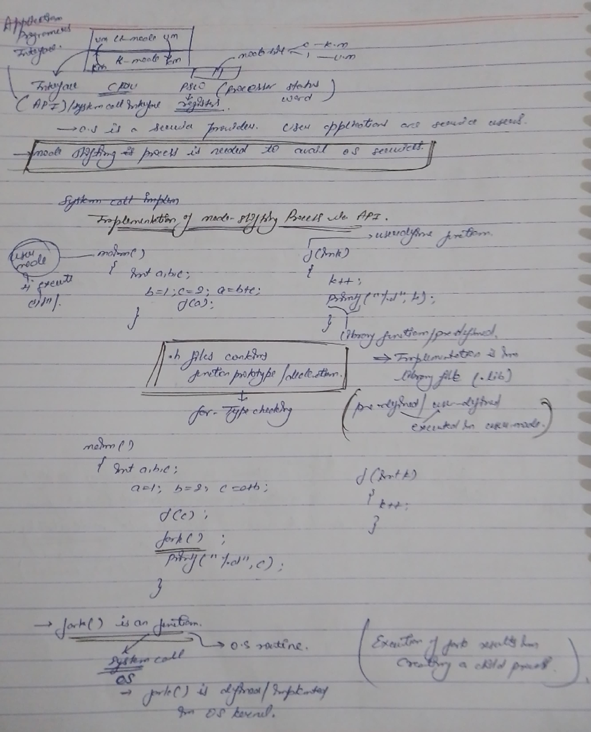 Process management - Lectures notes - Operating Systems - Bikeyot freua ...