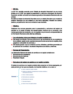 NIF B-8 Estados Financieros Consolidados O Combinados - ESTADOS ...