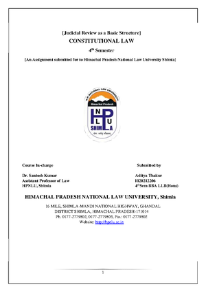 Principles of Constitutional Interpretat - Principles of Constitutional ...