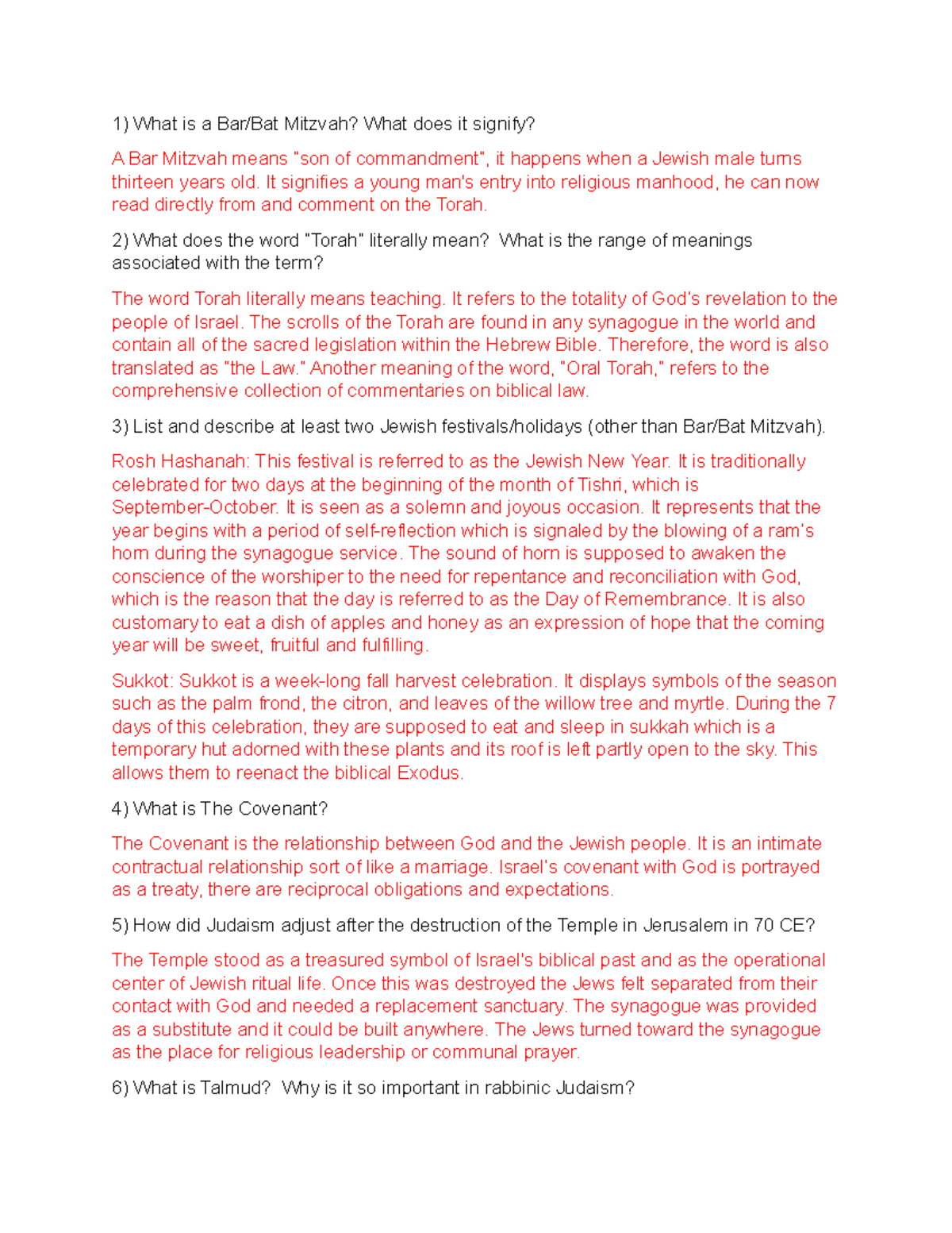 Judaism - What is a Bar/Bat Mitzvah? What does it signify? A Bar ...