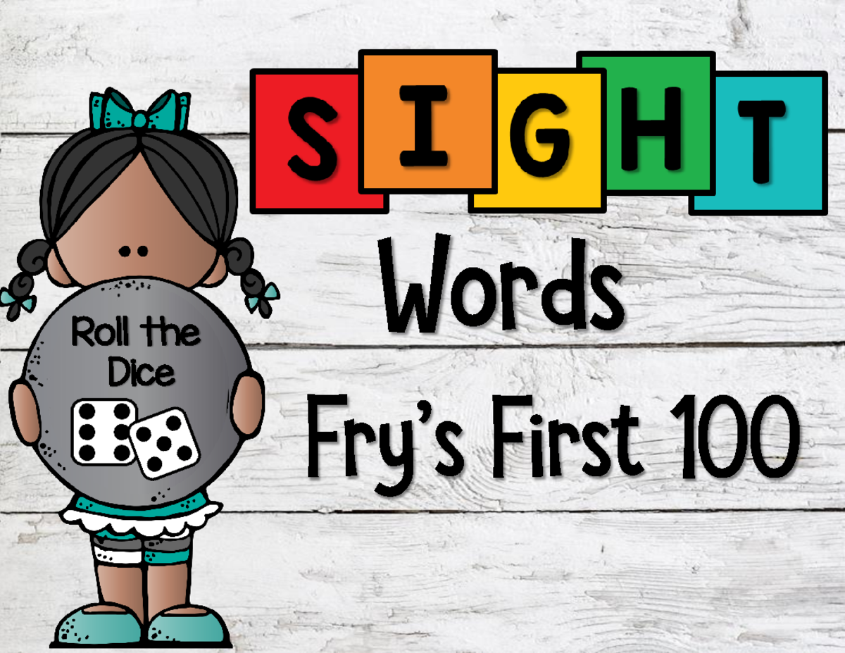 Frys First 100 Sight Words Roll and Write Final - Roll the Dice Words ...