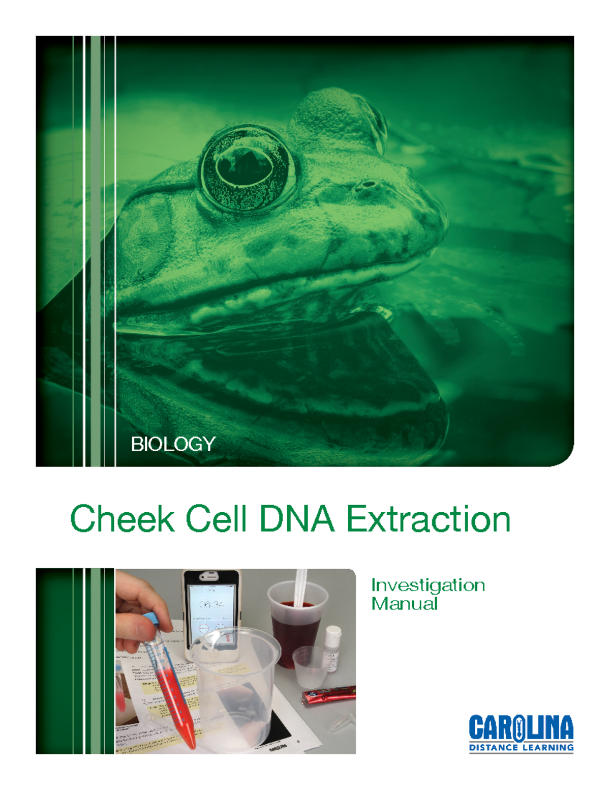 BIO 120L M5 Cheek Cell DNA - BIOLOGY Investigation Manual Cheek Cell ...