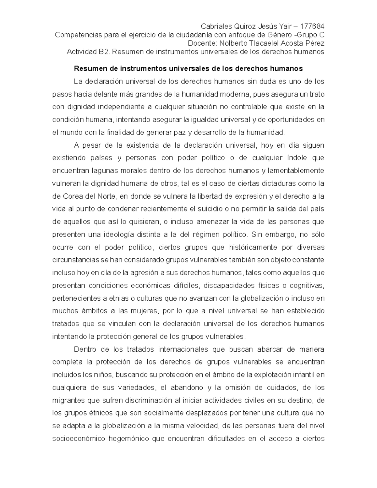 177684 Actividad B2 - asasdsad - Cabriales Quiroz Jesús Yair – 177684 ...