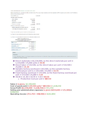 Module Set 3 Problems - ACC202 - (IGNORE THIS) - Studocu