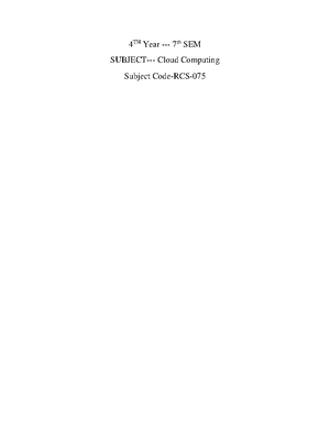 Nptel CC Assignment 3 - Cloud Computing QUSTION ANSWERS - Indian ...