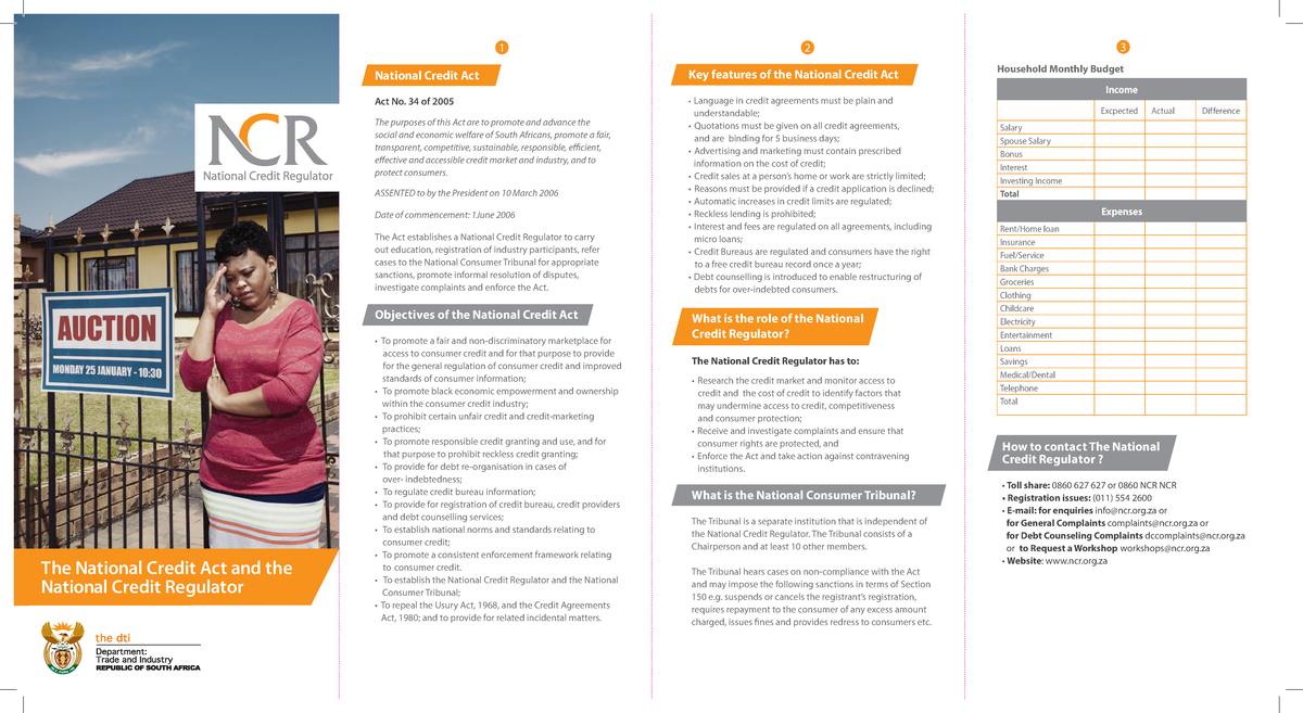 NCR+Information+brochure+english - 1 National Credit Act Act No. 34 of ...