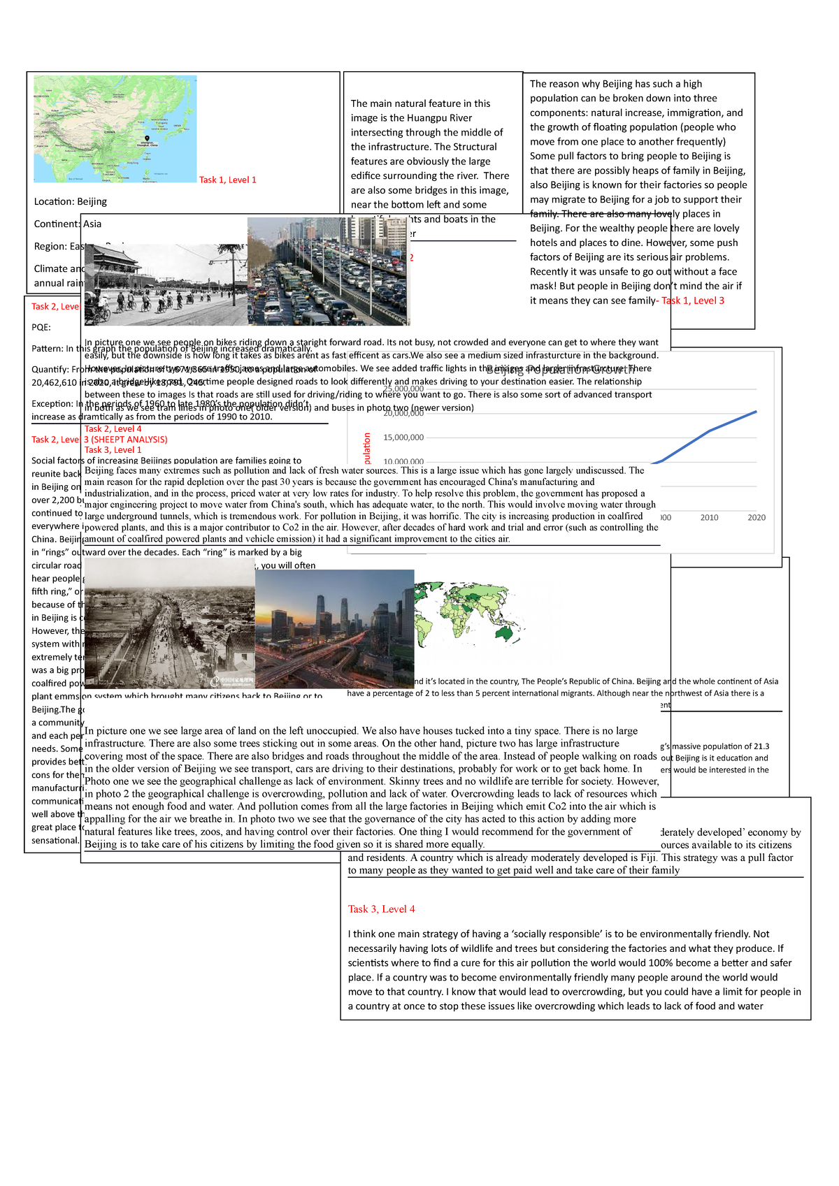 Megacities Word Doc - This was fun - Task 2, Level 1 Task 3, Level 3 The strategies included in ...