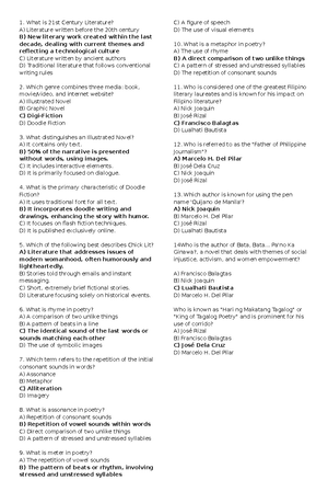 Zip Grade 20 item template - BSEd English - Cut only on the dotted ...