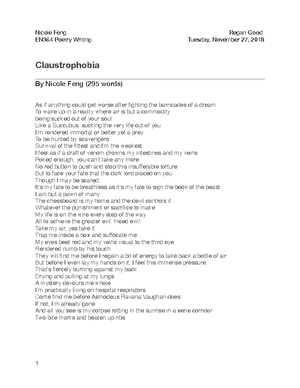 Ghost poem - Write a poem every 2 weeks on a specific poem type/theme ...