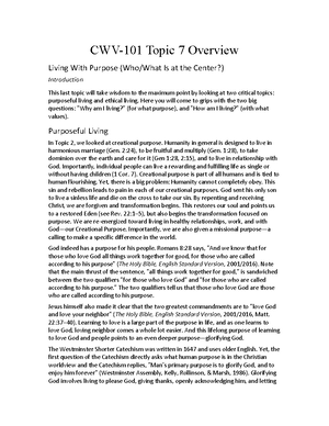 Topic 3Study Guide - Topic 3 Study Guide This topic study guide is a ...