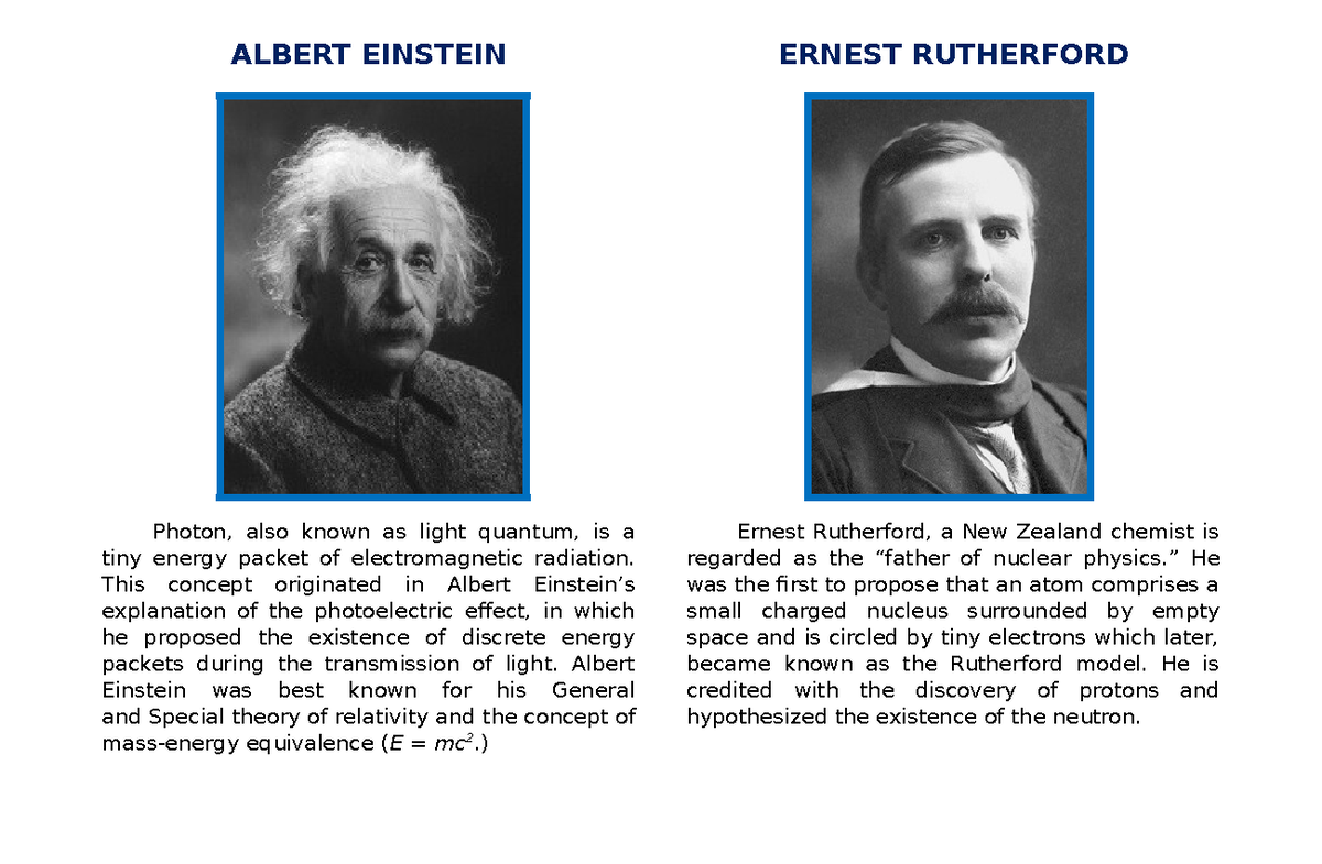 Albert Einstein - SCIENTIST AND THEIR INVENTIONS - ALBERT EINSTEIN ...