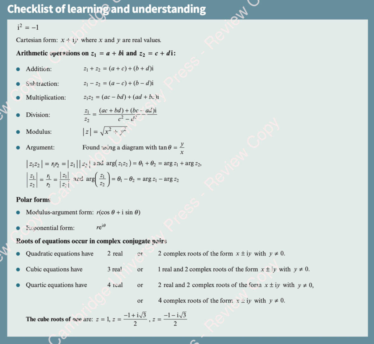 Complex Numbers - klb;; - MATH1002 - Studocu