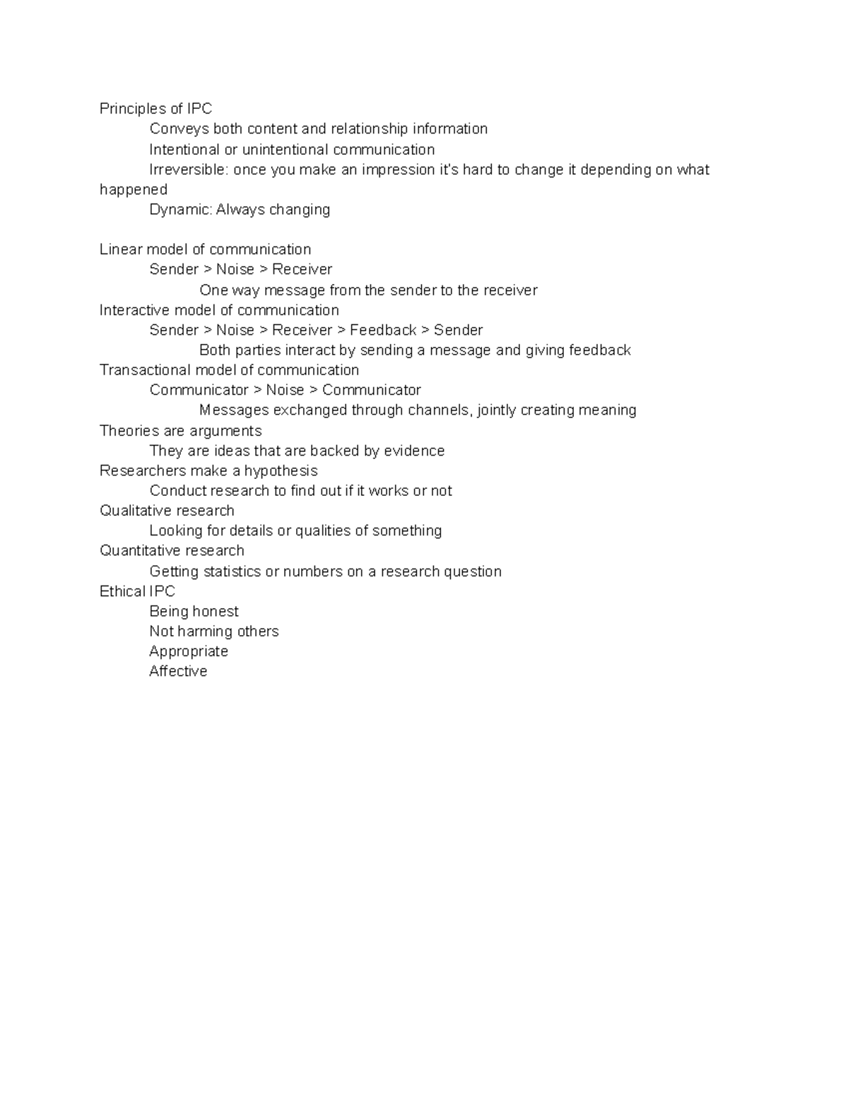 Principles of IPC - Studocu