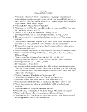 Table of all T-test formulas - © Margaret L. Kern, 201 1 t-Test Formula ...