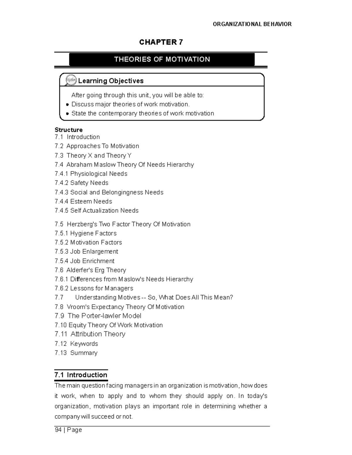 Unit 7 - This is the lecture note for the aforementioned module ...