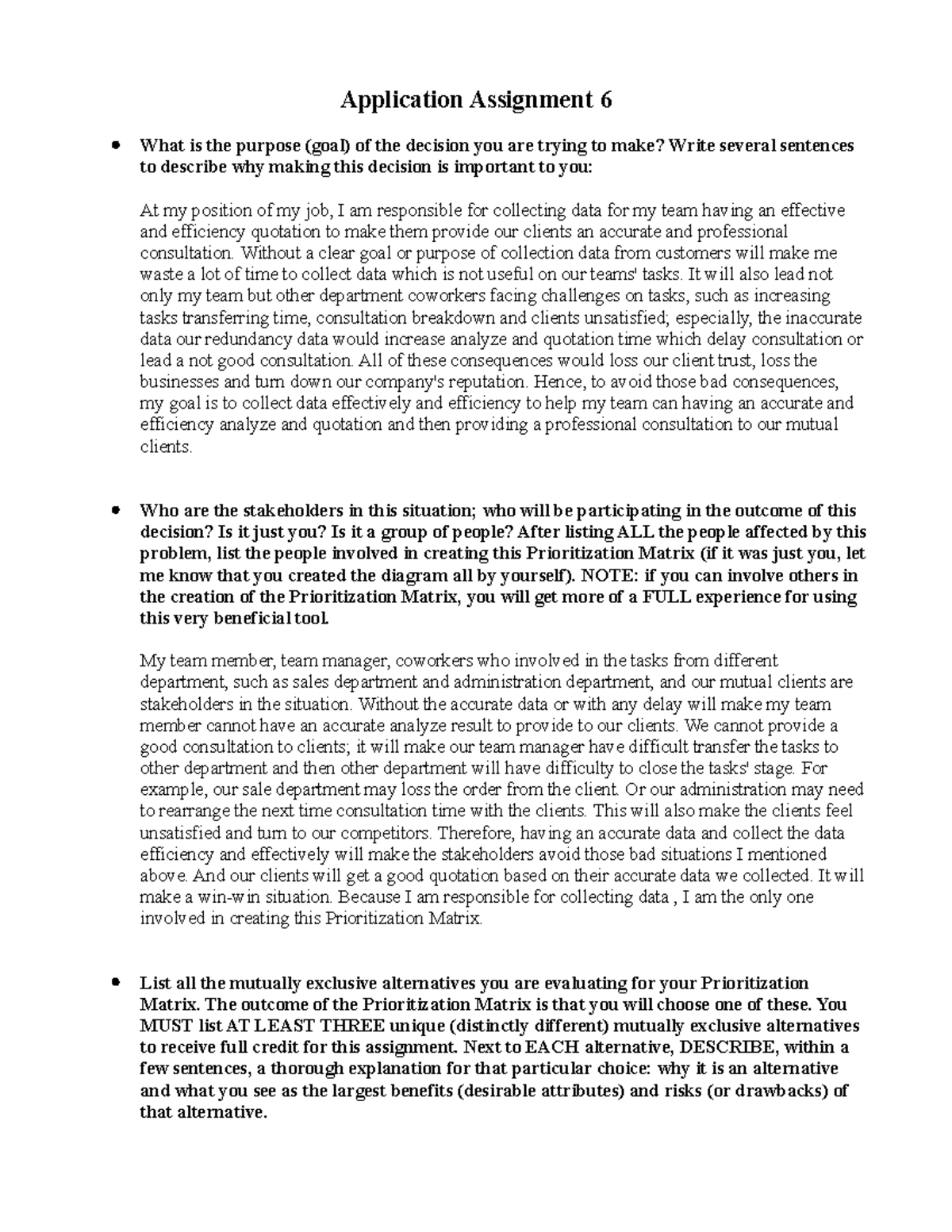 YEN TING CHEN - Application Assignment 6 - Application Assignment 6 ...