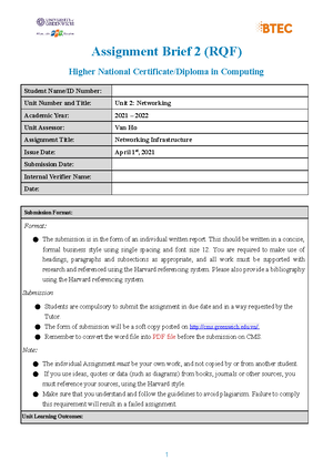 1 Unit 2 - Assignment 1 Guidance - Assignment 1 Guidance Task 1 - Discuss the benefits and - Studocu