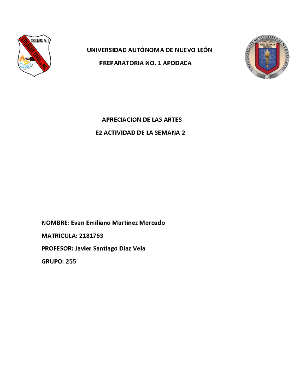 EEMM AR 2 Etapa 2 AA - UNIVERSIDAD AUTÓNOMA DE NUEVO LEÓN PREPARATORIA ...