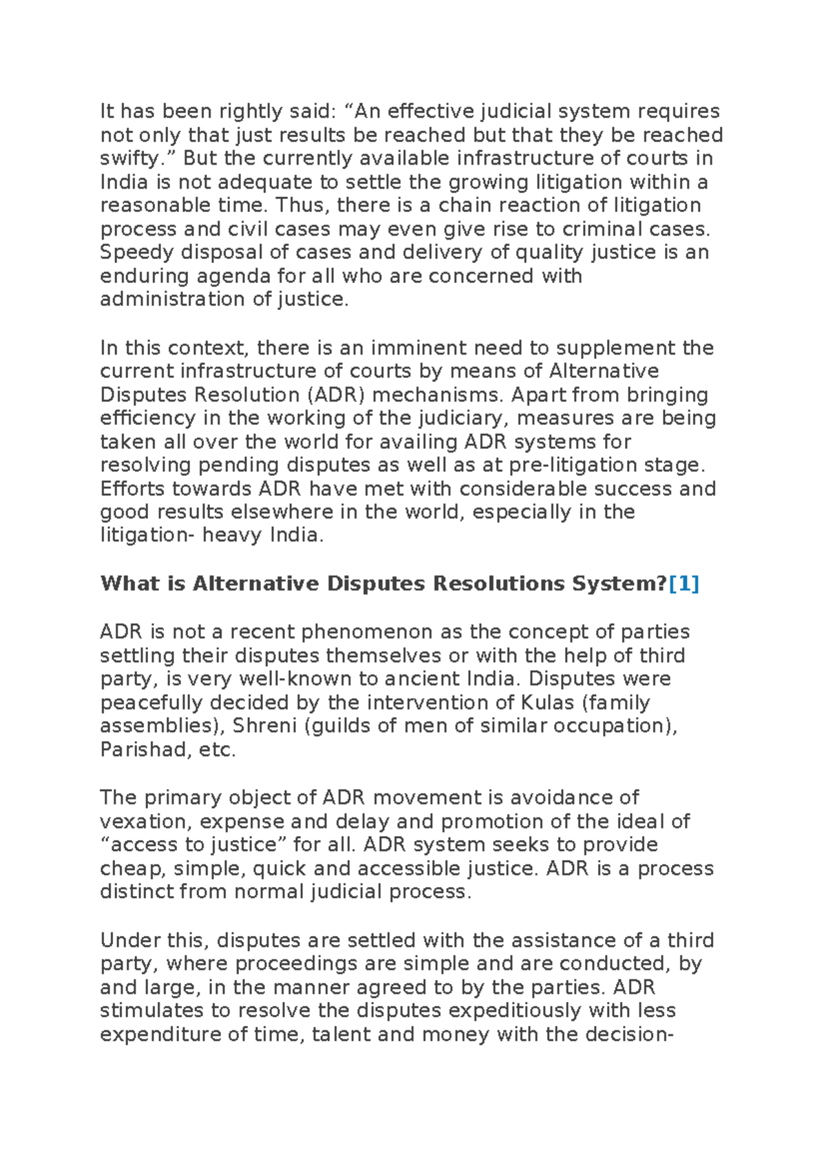 Advantages and disadvantages - It has been rightly said: “An effective ...