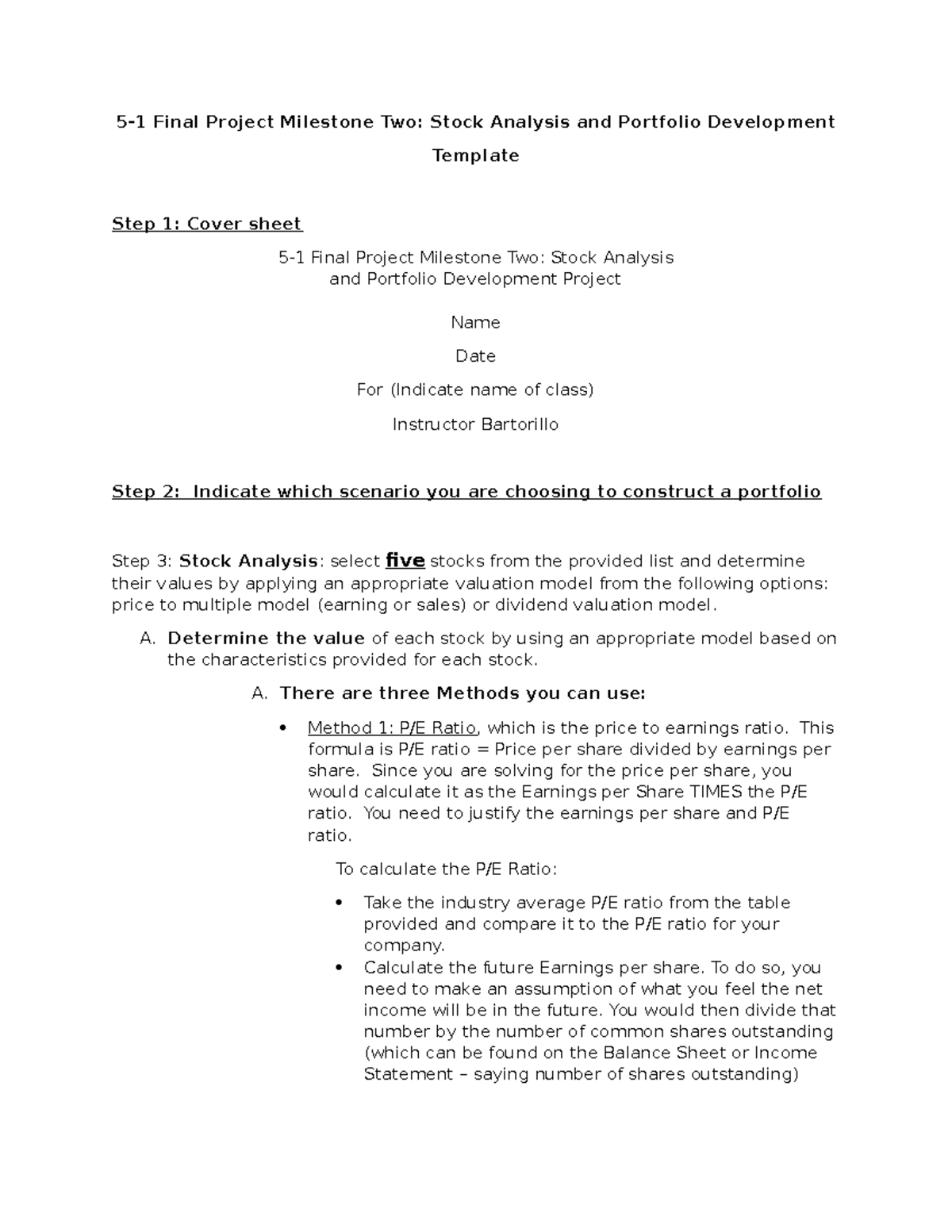 Project 5-1 Investments - 5-1 Final Project Milestone Two: Stock ...