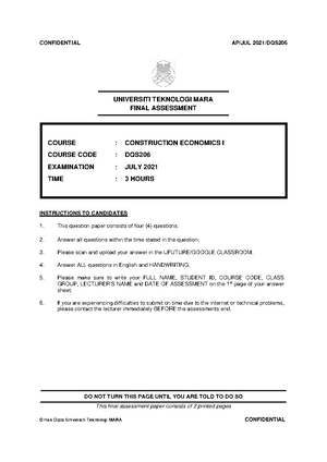 BST 110 Report material - UNIVERSITI TEKNOLOGI MARA (UiTM) CAWANGAN ...