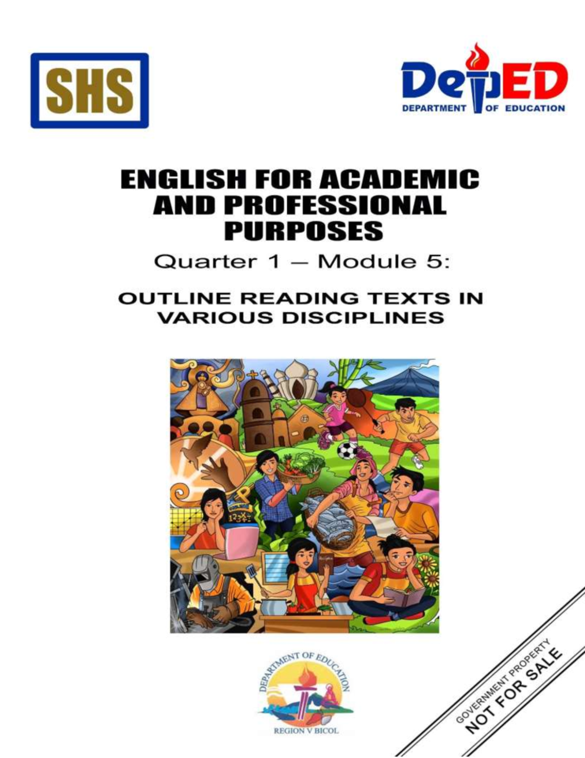 Pdfcoffee - Short module for English for academic and professional purposes anchored on ...