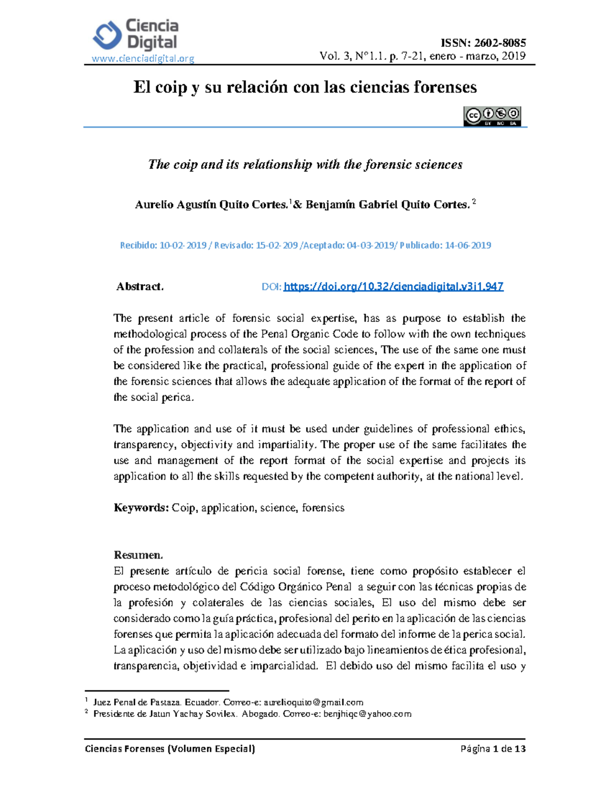 368-Texto del artículo-1535-2-10-2019 0430 - Vol. 3, N°1. p. 7-21 ...