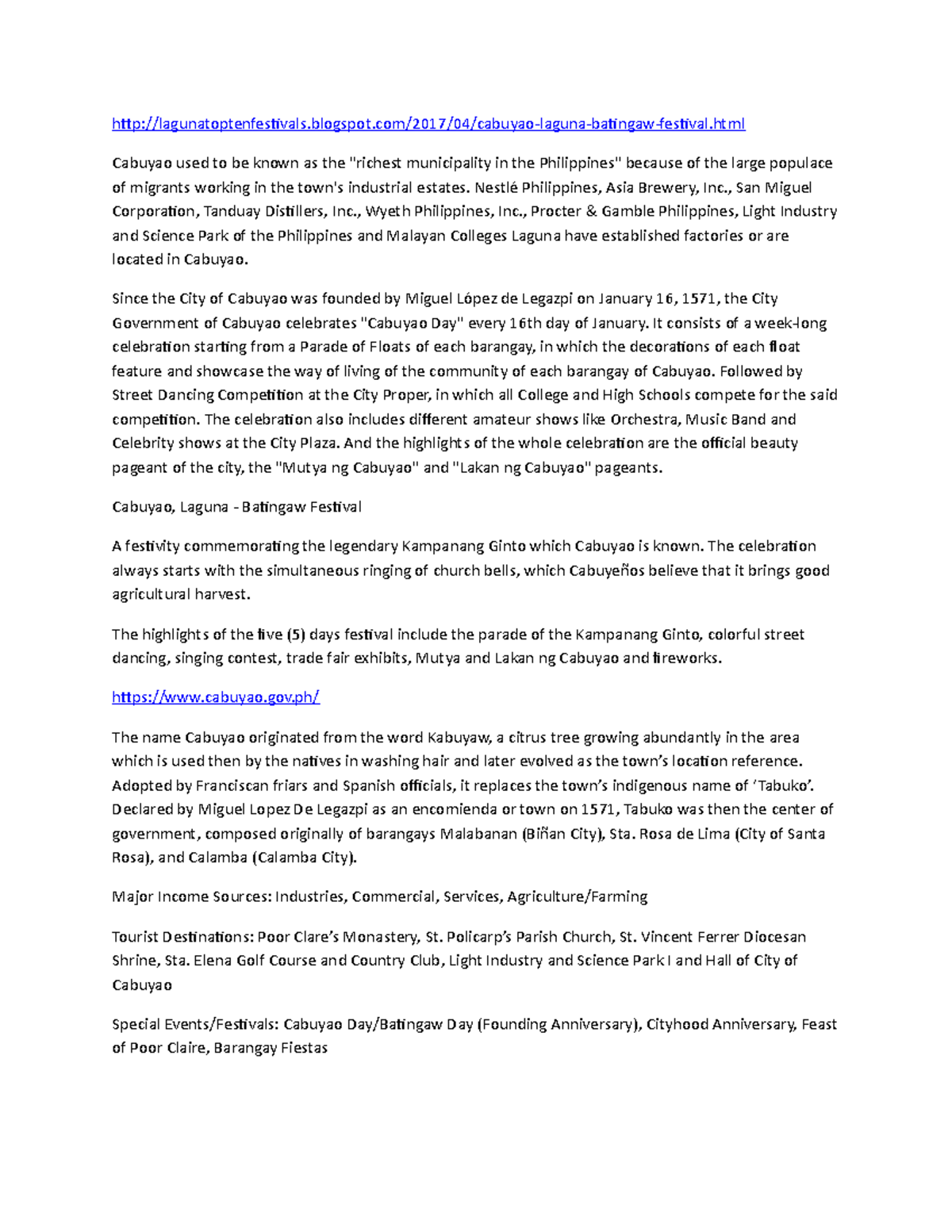 Cabuyao - lagunatoptenfestivals.blogspot/2017/04/cabuyao-laguna ...