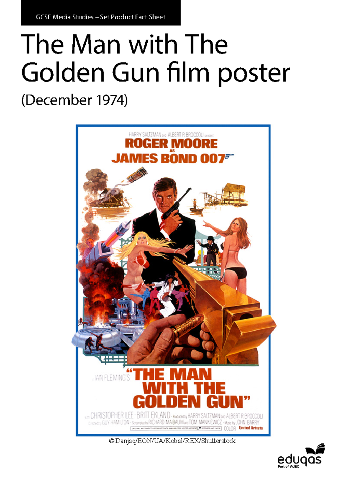 Tmwtgg fact sheet - The Man with The Golden Gun film poster (December ...