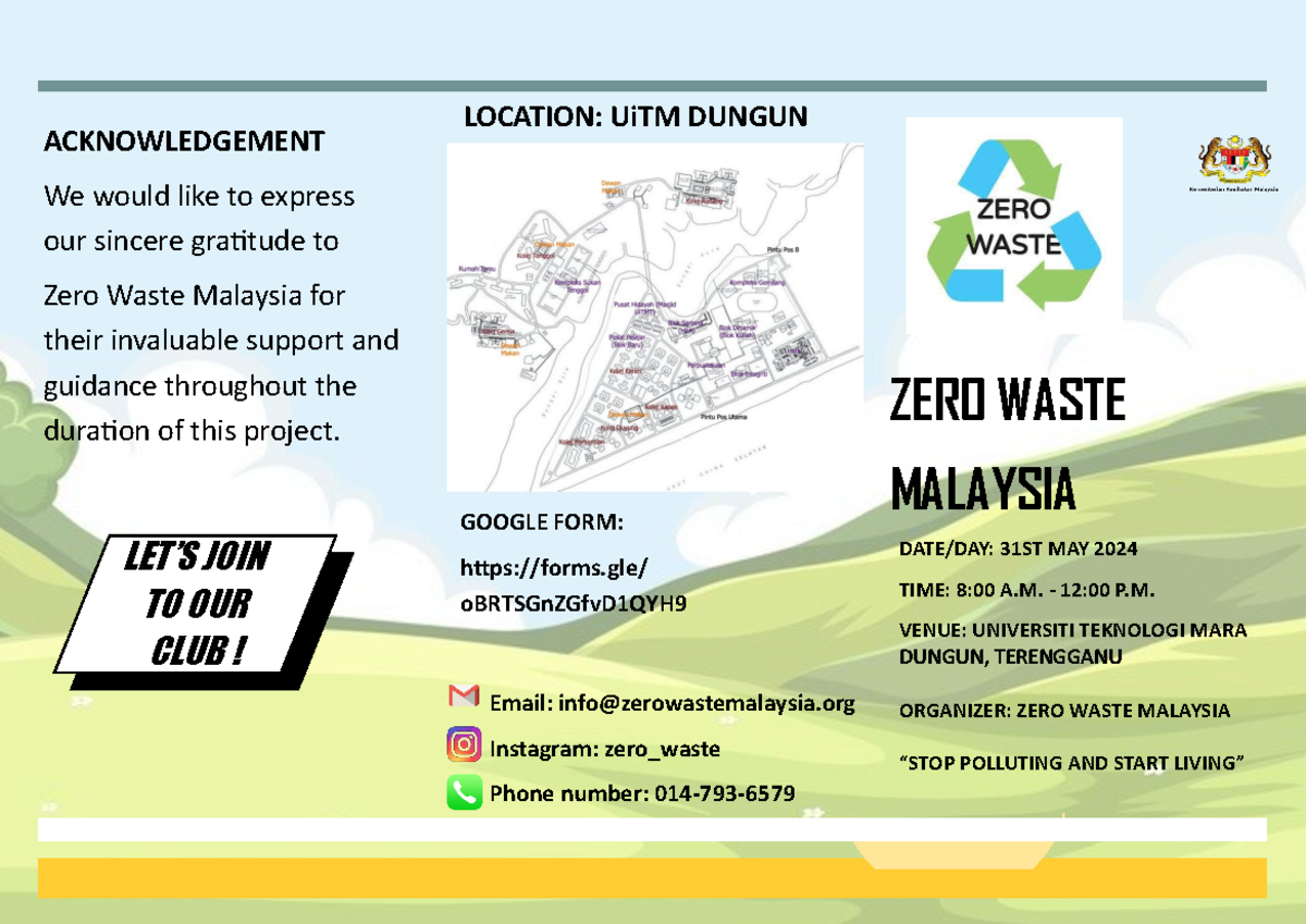 Brochures Example OBM255 - DATE/DAY: 31ST MAY 2024 TIME: 8:00 A. - 12: ...