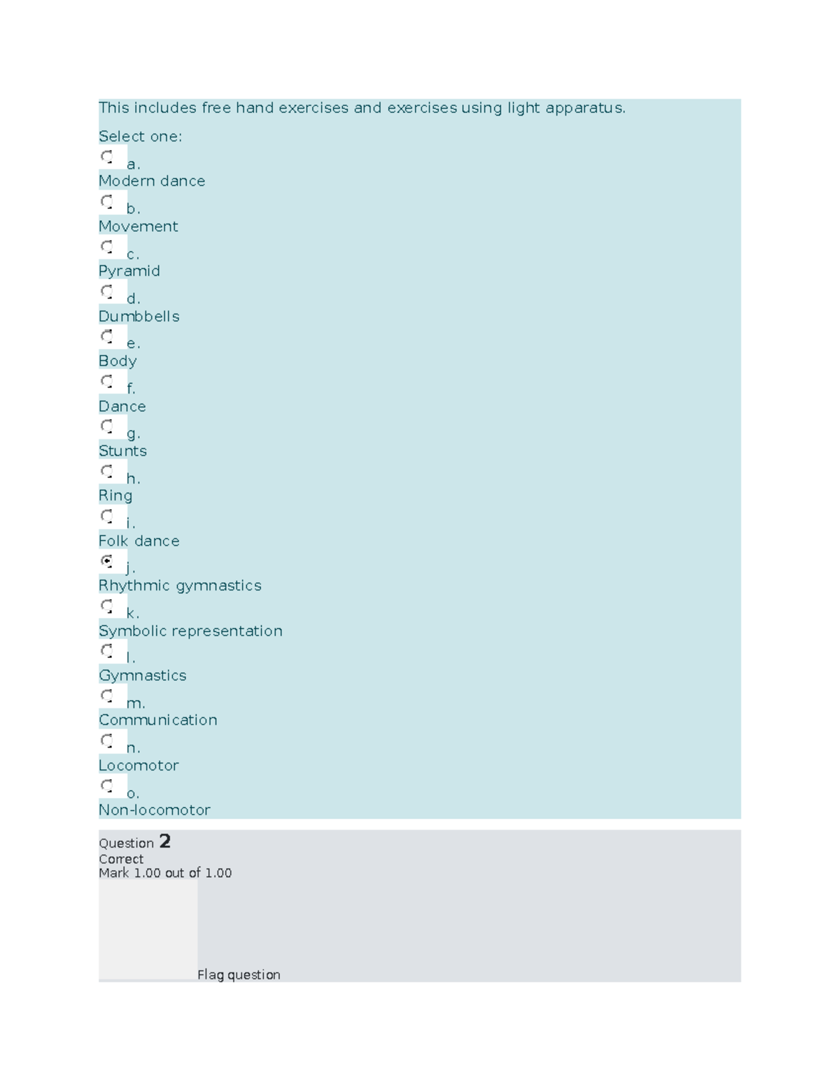 Rythmic-Activities - sdfsf - This includes free hand exercises and ...