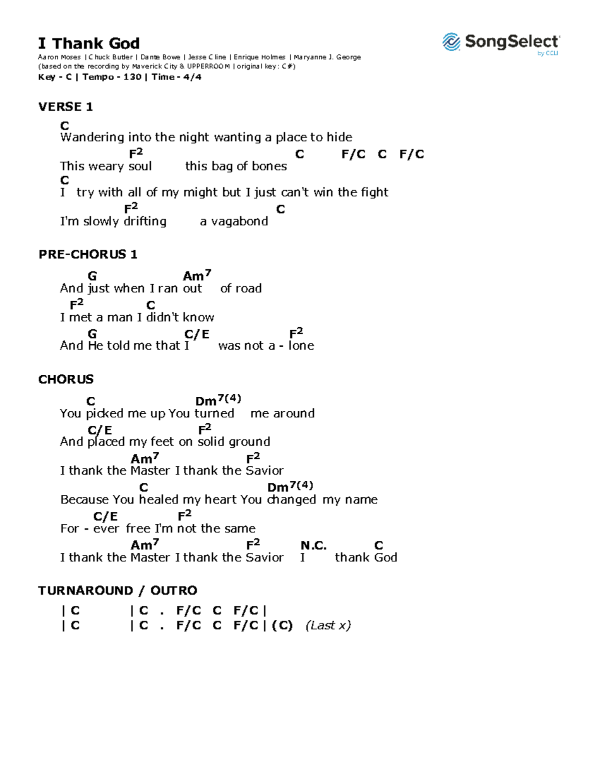 GOD - Accounting and finance - I Thank God Aaron Moses | C huck Butler ...