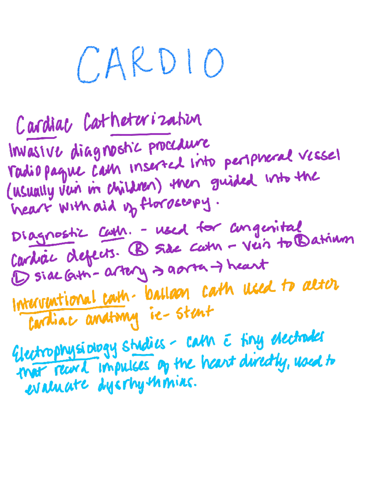 Cardiac catheter - CARDIO Cardiac Cat heterization radiopaque cath ...