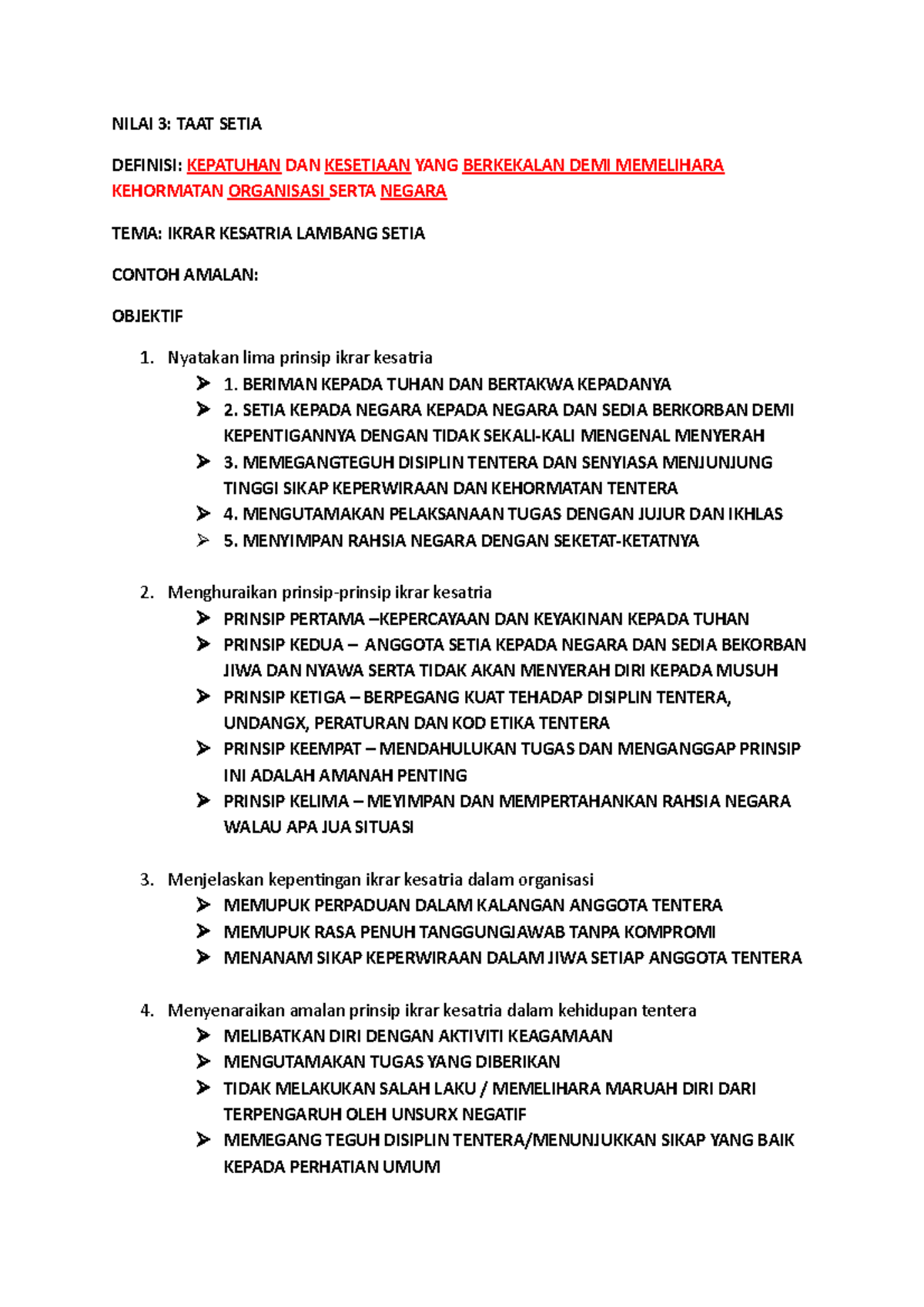 PMET Tahap 3 Nilai 3 TAAT Setia - NILAI 3: TAAT SETIA DEFINISI ...