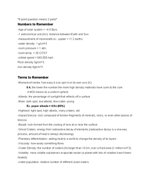 Astro 120 course outline - : Jupiter is the fifth planet from the Sun ...