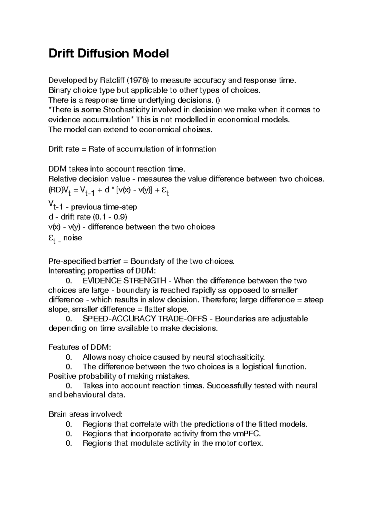 Drift Diffusion Theory - Drift Diffusion Model Developed by Ratcliff ...