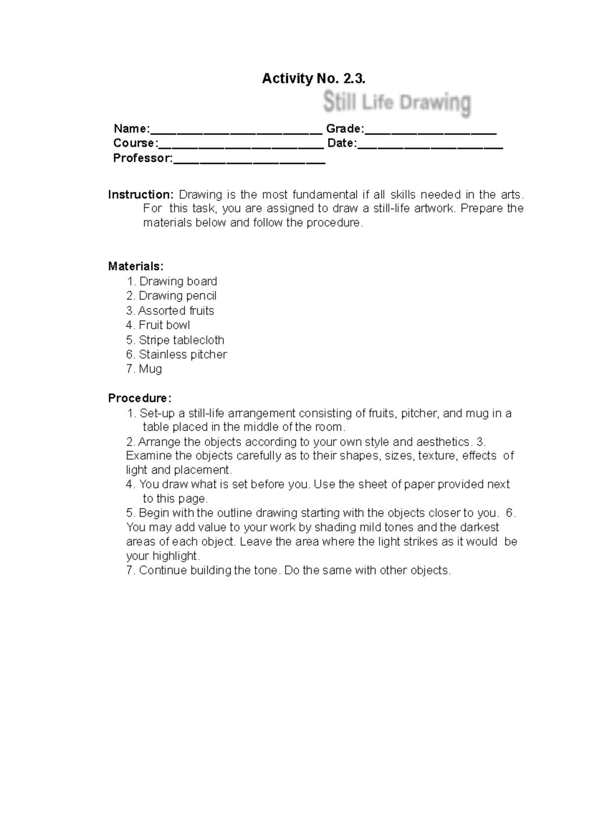 Activity 2 - Assignment in bscpe 2 - Activity No. 2. Name ...