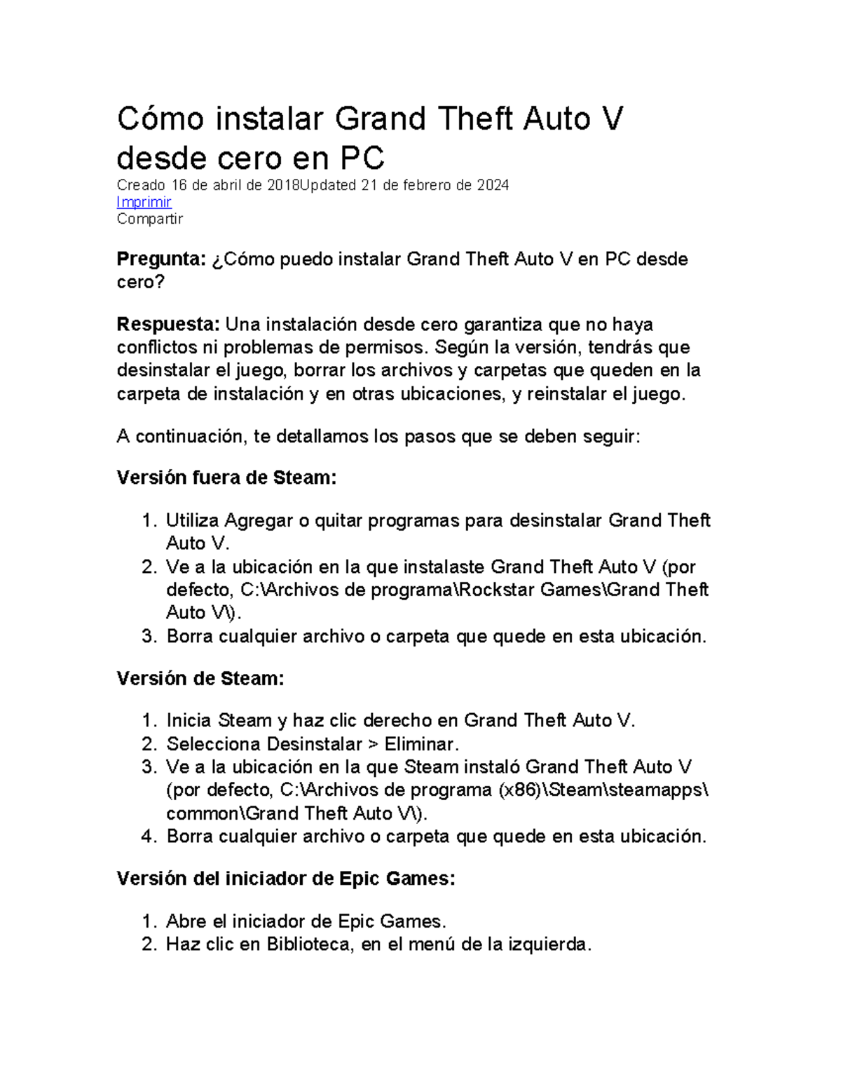 Cómo instalar Grand Theft Auto V desde cero en PC - Cómo instalar Grand ...