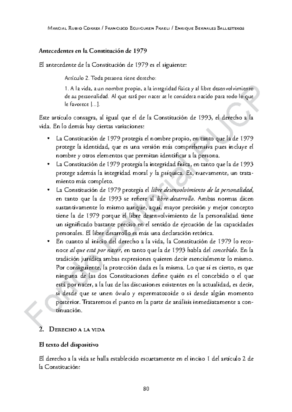 CONTROL DE LECTURA 2 - Fondo Editorial PUCP Marcial Rubio Correa ...