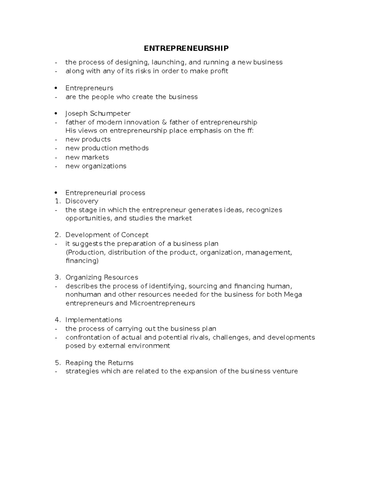 Introduction to Entrepreneurship for Senior High School ...