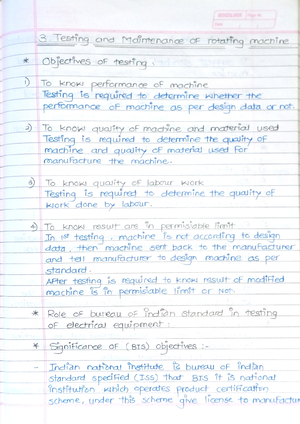 Mee chapter no 1 - Management of electrical equipment - Studocu