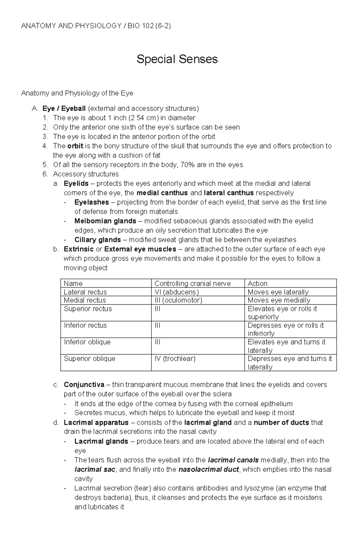 Ana and Physio 6B - .... - ANATOMY AND PHYSIOLOGY / BIO 102 (6-2 ...