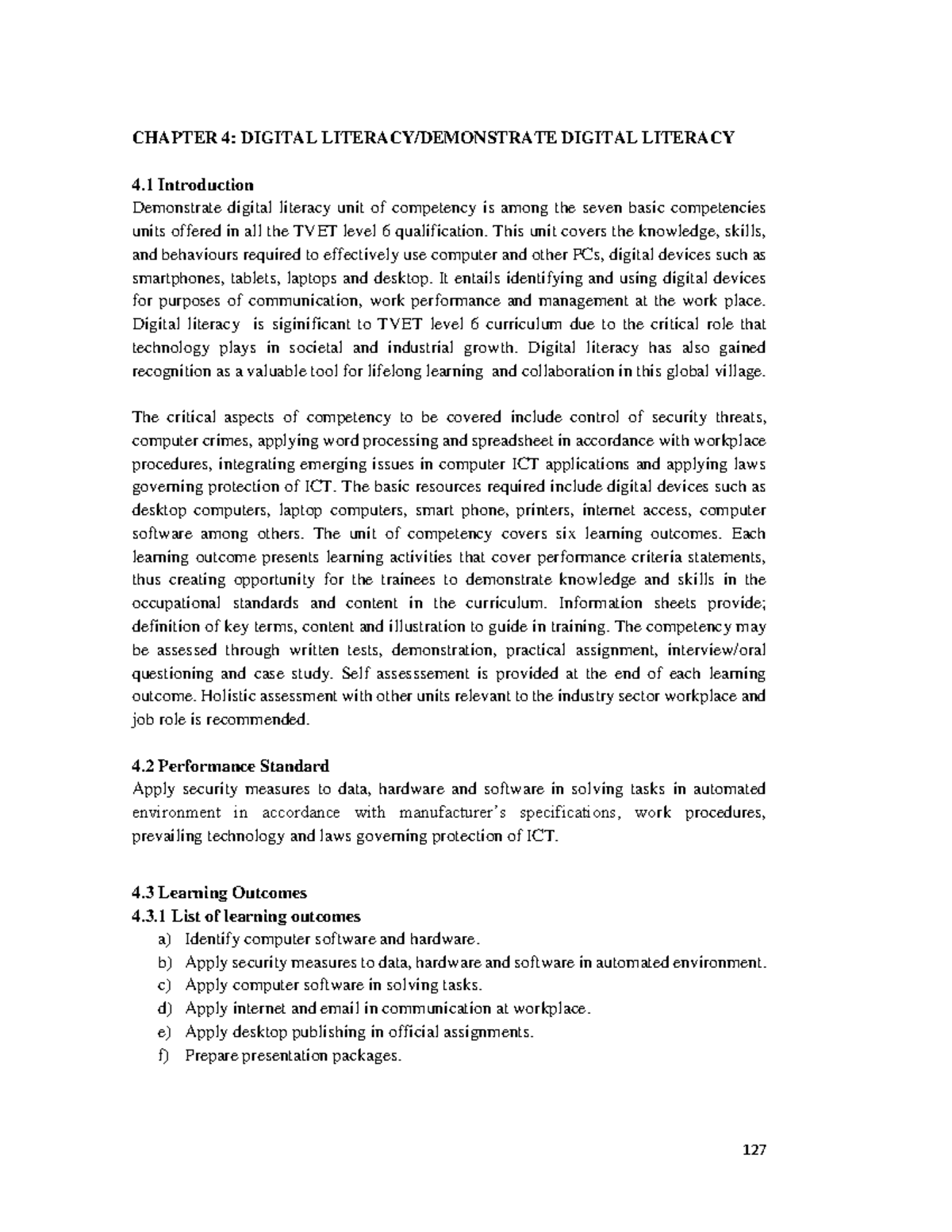 Digital Literacy - Level-6 - CHAPTER 4: DIGITAL LITERACY/DEMONSTRATE ...