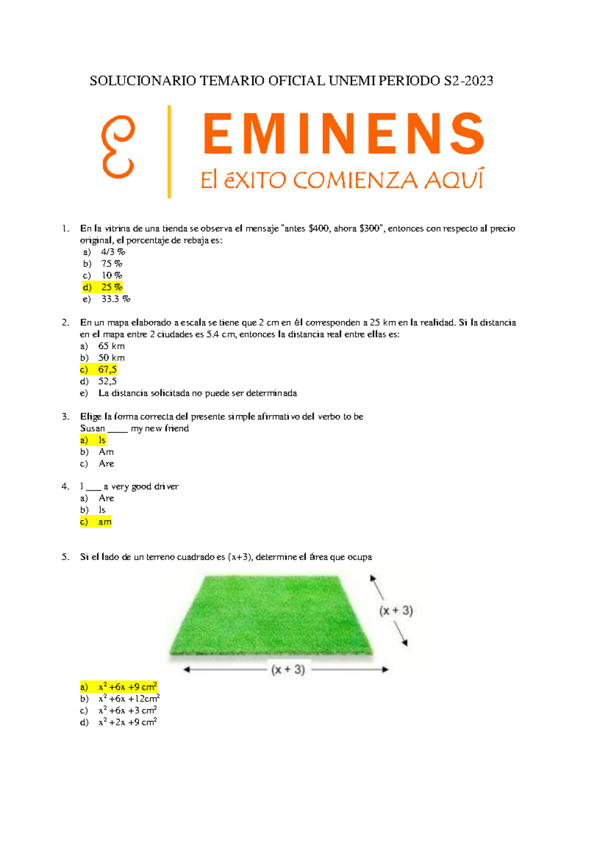 687724855 Guia Unemi Resuelta - SOLUCIONARIO TEMARIO OFICIAL UNEMI ...