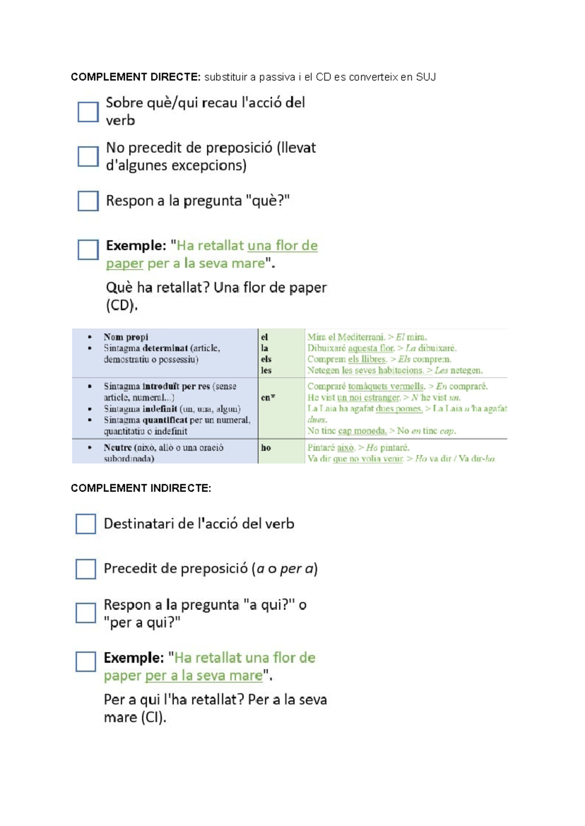 Complements - Complementos - Llengua Castellana i Literatura II ...