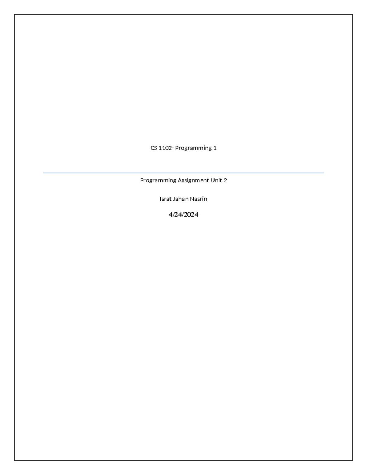 Programming Assignment Unit 2 Util Import Java Util Import Java Util Public Class