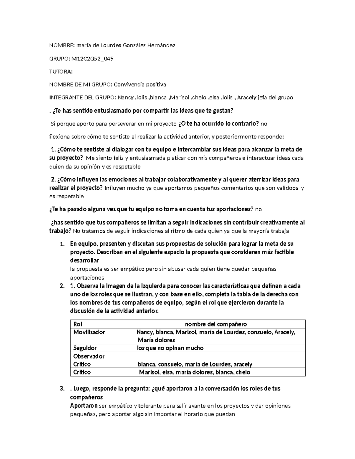 Actividad 2 modulo 9M09 S1 AI2 WORD socio emocional - NOMBRE: maría de ...
