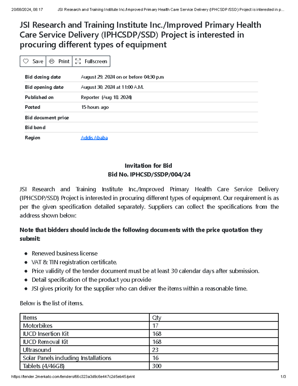 JSI Research and Training Institute Inc Improved Primary Health - JSI ...