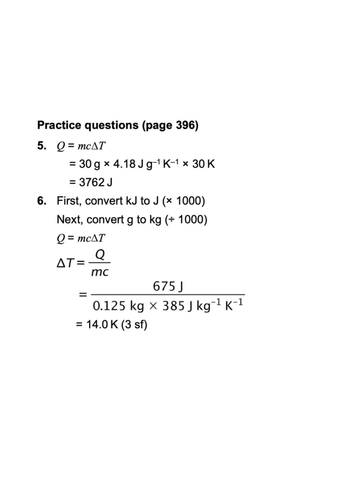 Chemistry - .fjd - Physical chemistry - Practice questions (page 396) 5 ...